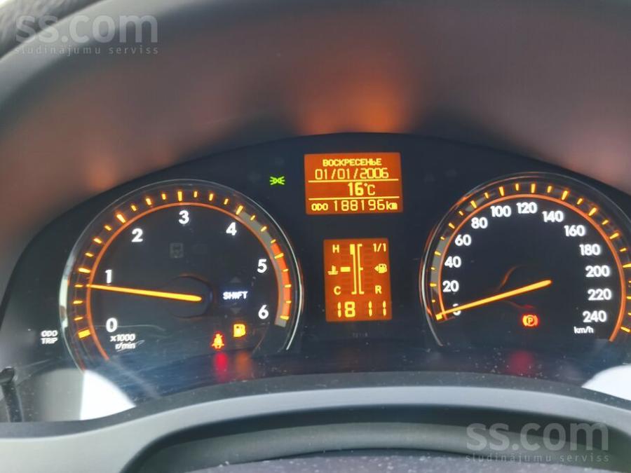 Pelēks Toyota Avensis 2011 Rīga, ar dzinēja tilpumu 2.00 L un nobraukumu 0 tūkst. km par 5600 €, foto 20 vietnē AUTOMOTO.COM.LV