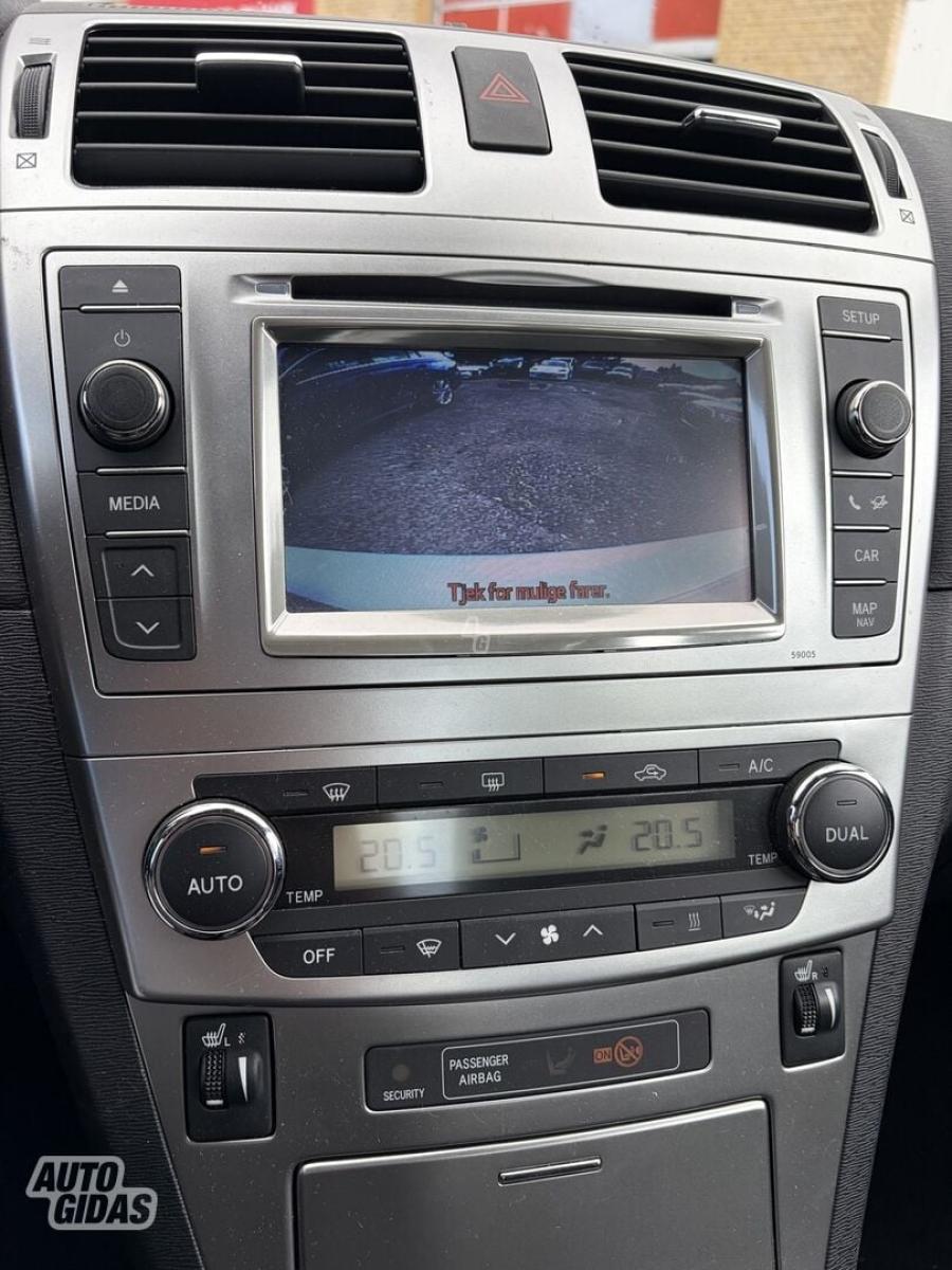 Grey Toyota Avensis 2012 in Vilnius, with an engine capacity of 2.00 L and mileage of 51 thousand km for 6999 €, photo 16 on AUTOMOTO.COM.LV
