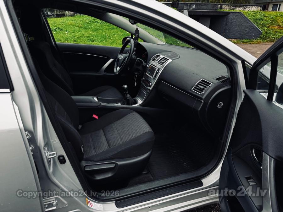 Grey Toyota Avensis 2012 in Tallinn, with an engine capacity of 2.00 L and mileage of 250 thousand km for 5390 €, photo 13 on AUTOMOTO.COM.LV
