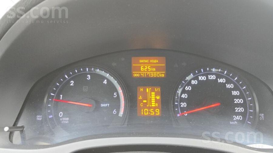 Pelēks Toyota Avensis 2014 Rīga, ar dzinēja tilpumu 2.00 L un nobraukumu 417 tūkst. km par 3300 €, foto 19 vietnē AUTOMOTO.COM.LV
