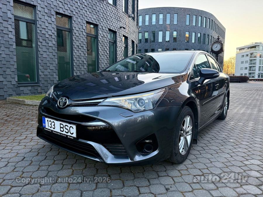 Grey Toyota Avensis 2016 in Tallinn, with an engine capacity of 1.60 L and mileage of 61 thousand km for 12900 €, photo 1 on AUTOMOTO.COM.LV
