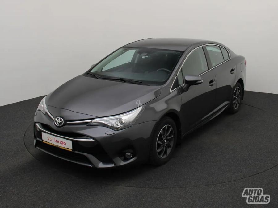Pelēks Toyota Avensis 2016 Viļņa, ar dzinēja tilpumu 1.80 L un nobraukumu 140 tūkst. km par 11799 €, foto 1 vietnē AUTOMOTO.COM.LV