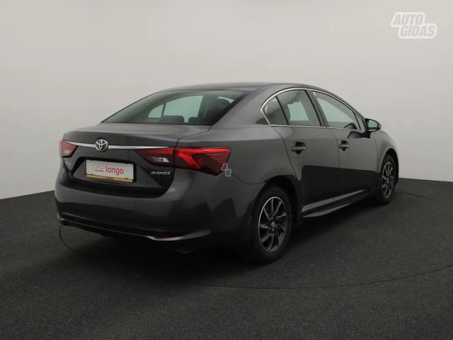 Pelēks Toyota Avensis 2016 Viļņa, ar dzinēja tilpumu 1.80 L un nobraukumu 140 tūkst. km par 11799 €, foto 9 vietnē AUTOMOTO.COM.LV