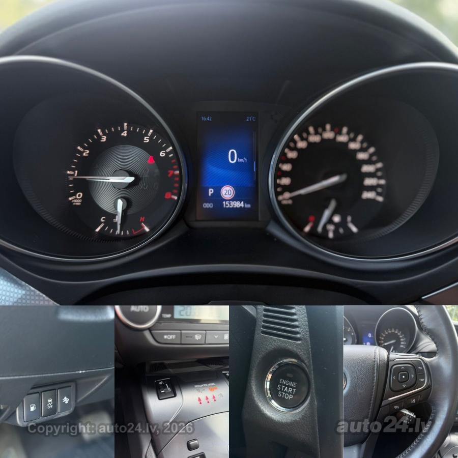 Серый Тойота Авенсис 2016 в Тарту, объемом двигателя 1.80 л и пробегом 153 тыс. км за 11499 €, фото 13 на AUTOMOTO.COM.LV
