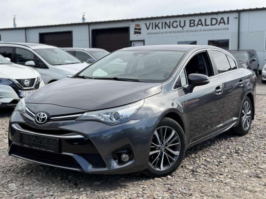 Pelēks Toyota Avensis 2016 Utena, ar dzinēja tilpumu 1.60 L un nobraukumu 250 tūkst. km par 6790 €, foto 4 vietnē AUTOMOTO.COM.LV