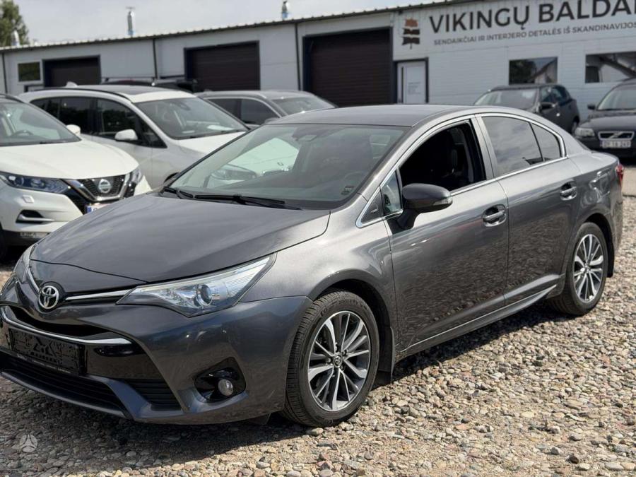 Pelēks Toyota Avensis 2016 Utena, ar dzinēja tilpumu 1.60 L un nobraukumu 250 tūkst. km par 6790 €, foto 7 vietnē AUTOMOTO.COM.LV