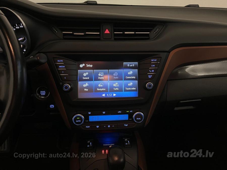 Серый Тойота Авенсис 2018 в Раквере, объемом двигателя 1.80 л и пробегом 110 тыс. км за 13990 €, фото 14 на AUTOMOTO.COM.LV