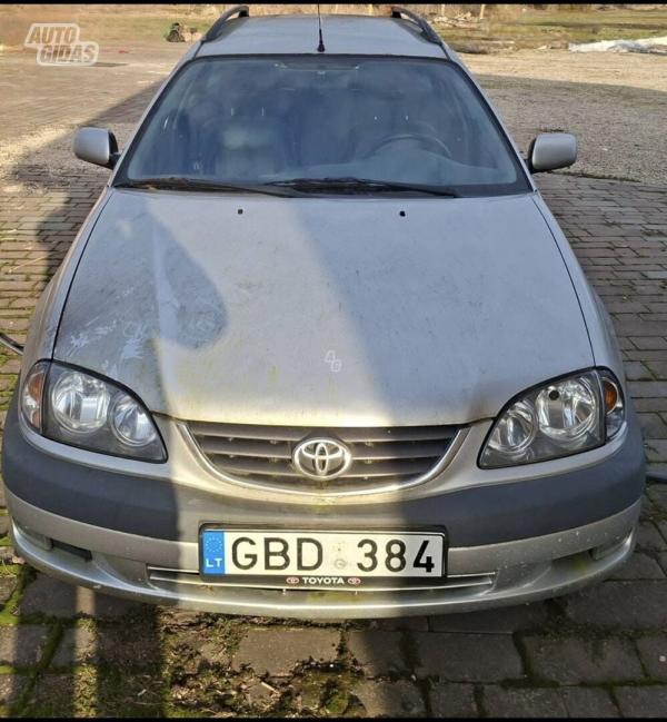 Pelēks Toyota Avensis 2002 Molėtai, ar dzinēja tilpumu 2.00 L un nobraukumu 442 tūkst. km par 600 €, foto 2 vietnē AUTOMOTO.COM.LV