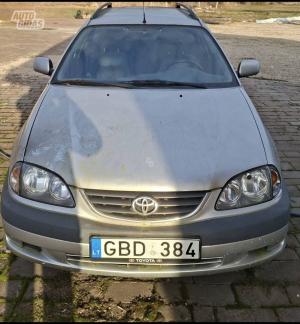 Pelēks Toyota Avensis 2002 Molėtai, ar dzinēja tilpumu 2.00 L un nobraukumu 442 tūkst. km par 600 €, foto 3 vietnē AUTOMOTO.COM.LV