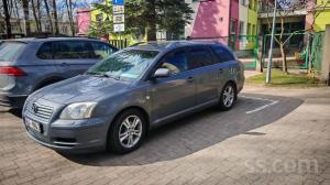 Grey Toyota Avensis 2003 in Riga, with an engine capacity of 1.60 L and mileage of 149 thousand km for 1959 €, photo 1 on AUTOMOTO.COM.LV