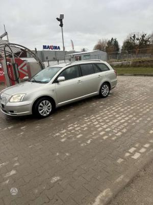 Pelēks Toyota Avensis 2003 Kauņa, ar dzinēja tilpumu 1.98 L un nobraukumu 335 tūkst. km par 1000 €, foto 5 vietnē AUTOMOTO.COM.LV