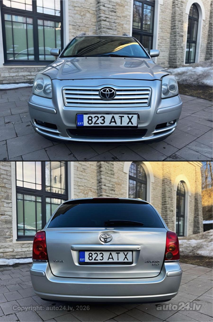 Grey Toyota Avensis 2003 in Tallinn, with an engine capacity of 2.00 L and mileage of 329 thousand km for 1899 €, photo 7 on AUTOMOTO.COM.LV