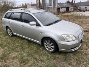 Pelēks Toyota Avensis 2003 Molėtai, ar dzinēja tilpumu 2.00 L un nobraukumu 420 tūkst. km par 600 €, foto  vietnē AUTOMOTO.COM.LV
