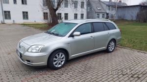 Pelēks Toyota Avensis 2004 Tallina, ar dzinēja tilpumu 2.00 L un nobraukumu 0 tūkst. km par 1390 €, foto 3 vietnē AUTOMOTO.COM.LV
