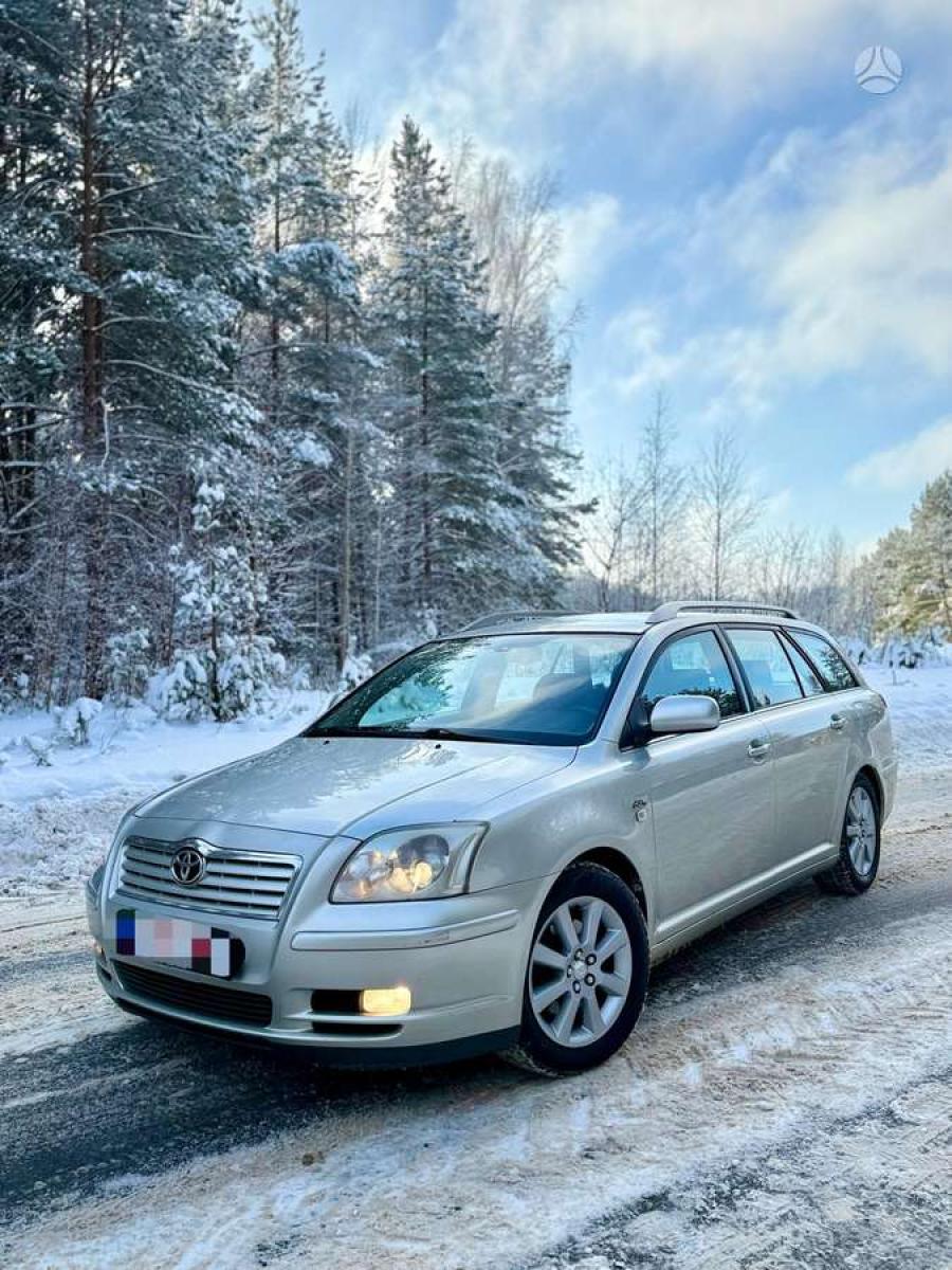 Grey Toyota Avensis 2004 in Vilnius, with an engine capacity of 2.00 L and mileage of 339 thousand km for 900 €, photo 3 on AUTOMOTO.COM.LV
