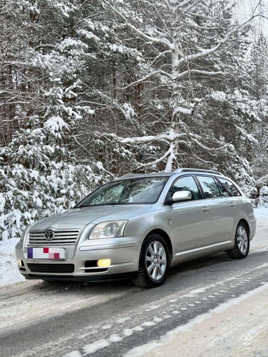 Grey Toyota Avensis 2004 in Vilnius, with an engine capacity of 2.00 L and mileage of 339 thousand km for 900 €, photo 6 on AUTOMOTO.COM.LV