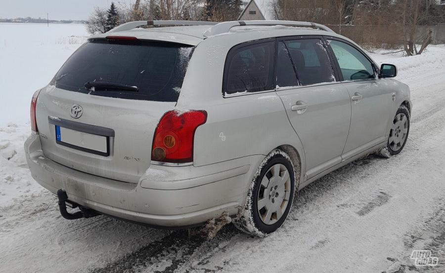 Pelēks Toyota Avensis 2004 Panevēža, ar dzinēja tilpumu 2.00 L un nobraukumu 340 tūkst. km par 1399 €, foto 5 vietnē AUTOMOTO.COM.LV