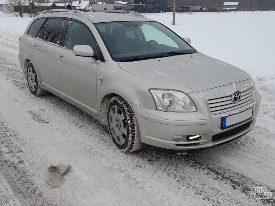 Pelēks Toyota Avensis 2004 Panevēža, ar dzinēja tilpumu 2.00 L un nobraukumu 340 tūkst. km par 1399 €, foto 7 vietnē AUTOMOTO.COM.LV