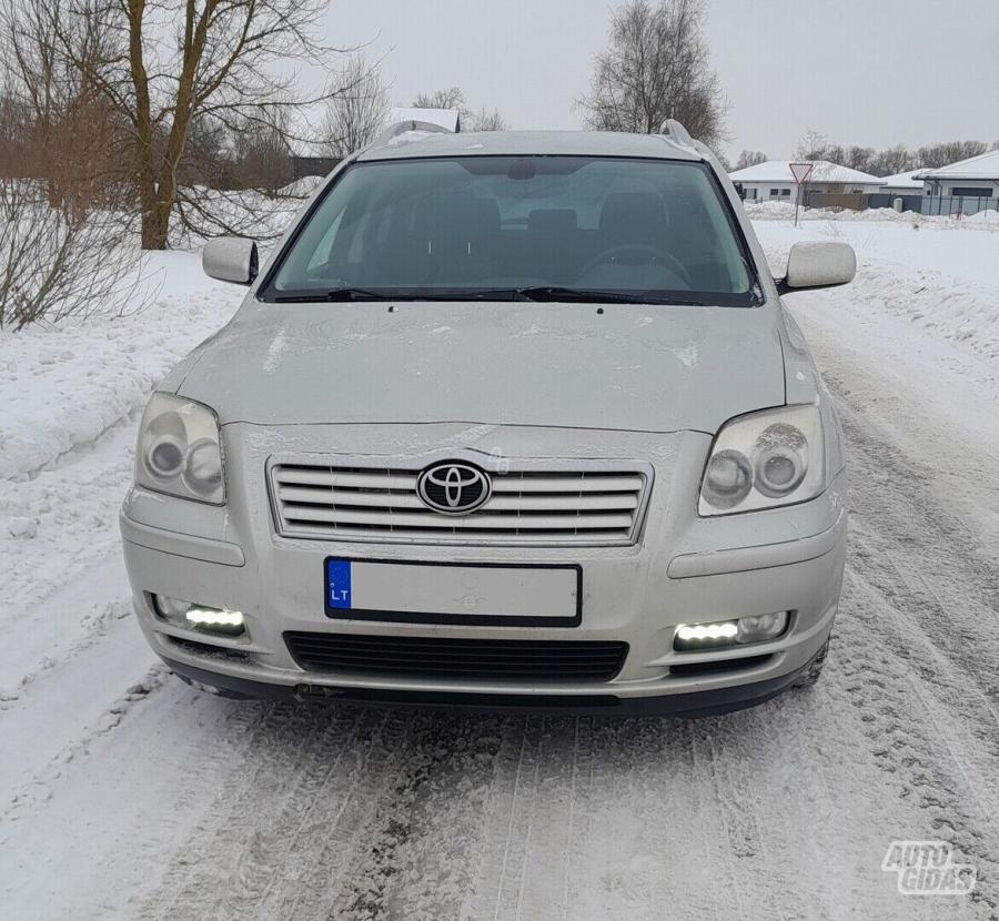 Pelēks Toyota Avensis 2004 Panevēža, ar dzinēja tilpumu 2.00 L un nobraukumu 340 tūkst. km par 1399 €, foto 8 vietnē AUTOMOTO.COM.LV