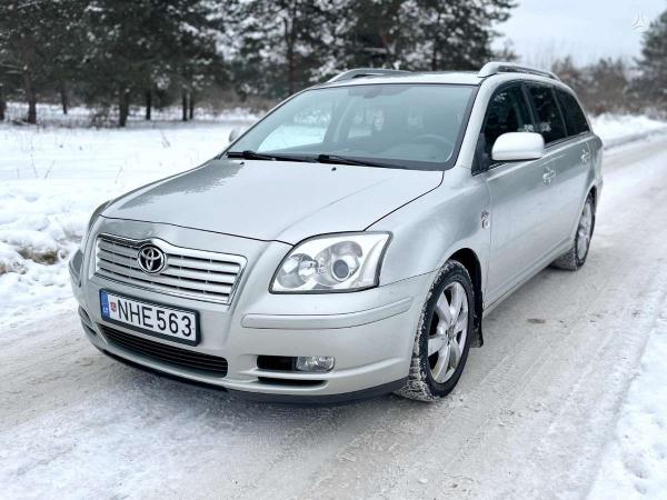 Grey Toyota Avensis 2004 in Vilnius, with an engine capacity of 2.00 L and mileage of 271 thousand km for 1590 €, photo 1 on AUTOMOTO.COM.LV