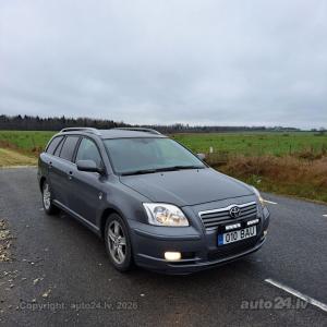 Pelēks Toyota Avensis 2004 Viljandi, ar dzinēja tilpumu 2.00 L un nobraukumu 424 tūkst. km par 1800 €, foto  vietnē AUTOMOTO.COM.LV