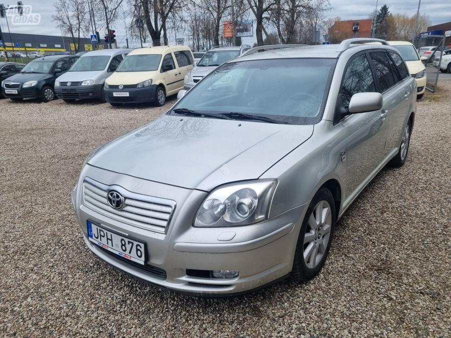 Grey Toyota Avensis 2004 in Kaunas, with an engine capacity of 2.00 L and mileage of 306 thousand km for 850 €, photo 5 on AUTOMOTO.COM.LV