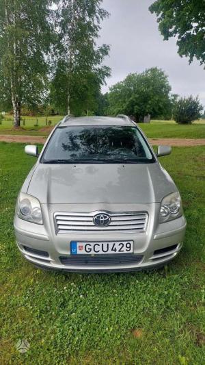 Pelēks Toyota Avensis 2004 Utena, ar dzinēja tilpumu 2.00 L un nobraukumu 430 tūkst. km par 800 €, foto 7 vietnē AUTOMOTO.COM.LV