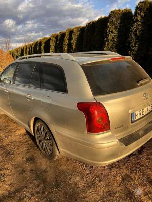 Pelēks Toyota Avensis 2004 Kauņa, ar dzinēja tilpumu 2.00 L un nobraukumu 260 tūkst. km par 1550 €, foto 6 vietnē AUTOMOTO.COM.LV