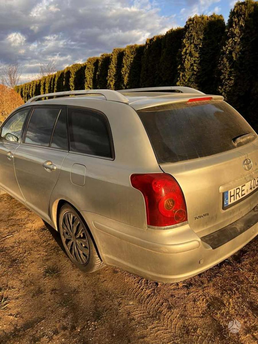 Pelēks Toyota Avensis 2004 Kauņa, ar dzinēja tilpumu 2.00 L un nobraukumu 260 tūkst. km par 1550 €, foto 6 vietnē AUTOMOTO.COM.LV