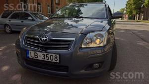 Серый Тойота Авенсис 2004 в Даугавпилс, объемом двигателя 2.00 л и пробегом 415 тыс. км за 1600 €, фото  на AUTOMOTO.COM.LV