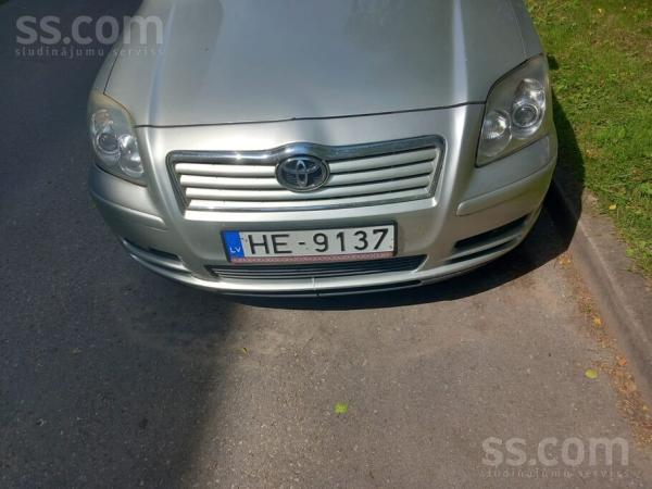 Pelēks Toyota Avensis 2004 Rīga, ar dzinēja tilpumu 1.80 L un nobraukumu 224 tūkst. km par 1450 €, foto 3 vietnē AUTOMOTO.COM.LV