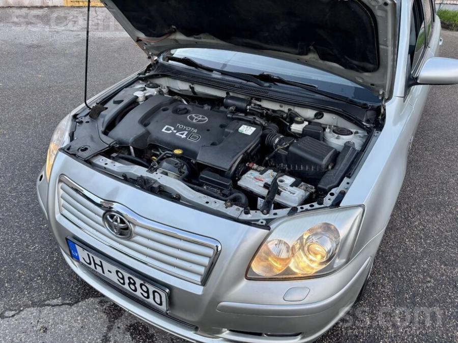 Grey Toyota Avensis 2004 in Daugavpils, with an engine capacity of 2.00 L and mileage of 236 thousand km for 1550 €, photo 26 on AUTOMOTO.COM.LV