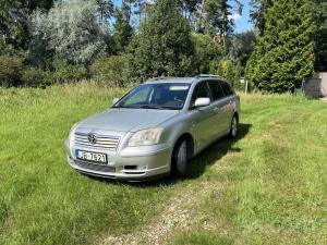 Grey Toyota Avensis 2004 in Riga, with an engine capacity of 2.00 L and mileage of 361 thousand km for 2000 €, photo  on AUTOMOTO.COM.LV
