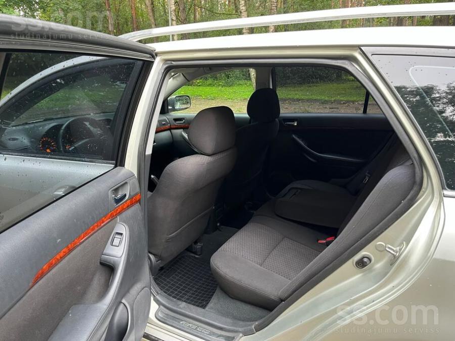 Pelēks Toyota Avensis 2004 Rīga, ar dzinēja tilpumu 2.00 L un nobraukumu 0 tūkst. km par 2399 €, foto 23 vietnē AUTOMOTO.COM.LV