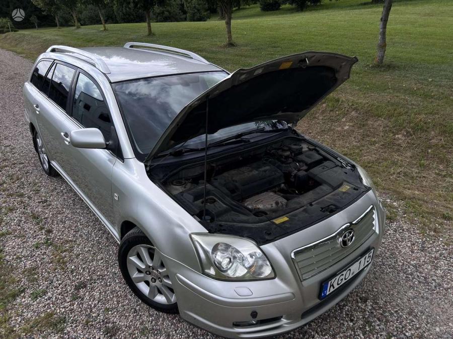 Grey Toyota Avensis 2004 in Alytus, with an engine capacity of 2.00 L and mileage of 301 thousand km for 2150 €, photo 30 on AUTOMOTO.COM.LV