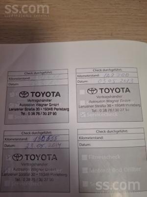 Grey Toyota Avensis 2005 in Riga, with an engine capacity of 2.20 L and mileage of 214 thousand km for 2180 €, photo 11 on AUTOMOTO.COM.LV
