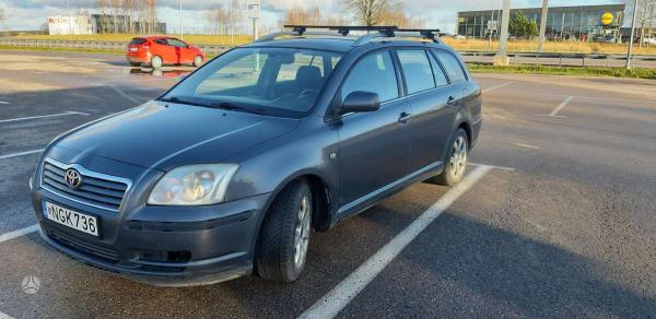 Pelēks Toyota Avensis 2005 Viļņa, ar dzinēja tilpumu 1.97 L un nobraukumu 440 tūkst. km par 1400 €, foto 3 vietnē AUTOMOTO.COM.LV