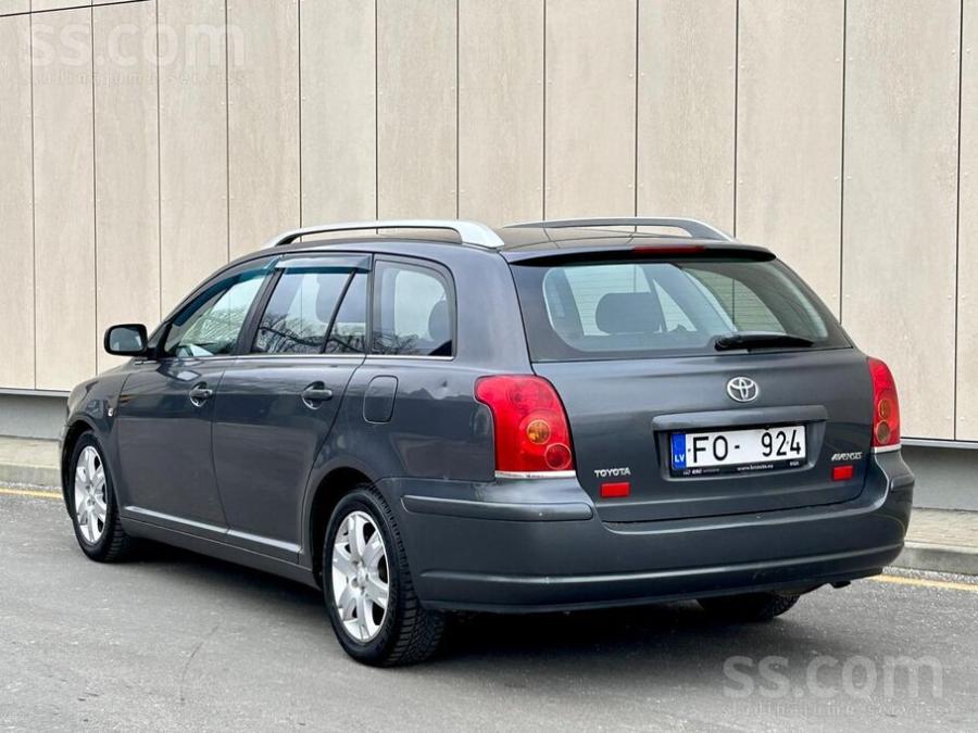 Pelēks Toyota Avensis 2005 Rīga, ar dzinēja tilpumu 2.00 L un nobraukumu 0 tūkst. km par 2650 €, foto 6 vietnē AUTOMOTO.COM.LV