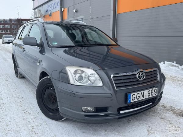 Pelēks Toyota Avensis 2005 Panevēža, ar dzinēja tilpumu 2.00 L un nobraukumu 400 tūkst. km par 1450 €, foto 2 vietnē AUTOMOTO.COM.LV