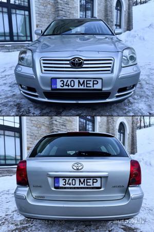 Pelēks Toyota Avensis 2005 Tallina, ar dzinēja tilpumu 1.80 L un nobraukumu 298 tūkst. km par 1999 €, foto 6 vietnē AUTOMOTO.COM.LV