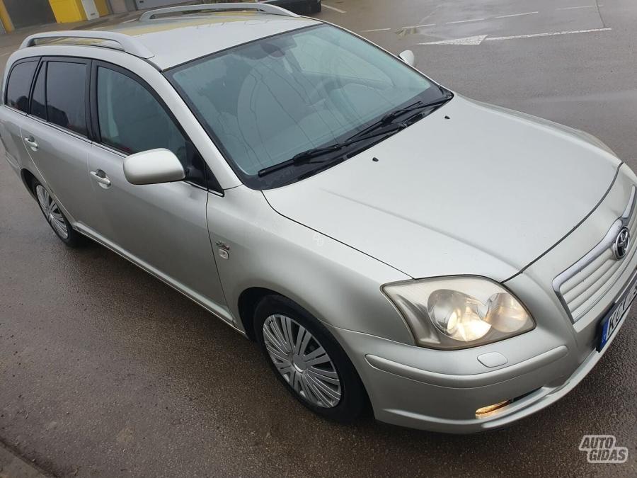 Pelēks Toyota Avensis 2005 Šauļi, ar dzinēja tilpumu 2.00 L un nobraukumu 423 tūkst. km par 1100 €, foto 4 vietnē AUTOMOTO.COM.LV