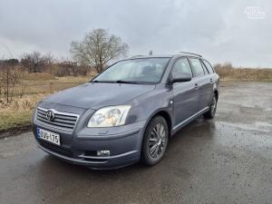 Pelēks Toyota Avensis 2005 Šauļi, ar dzinēja tilpumu 1.80 L un nobraukumu 321 tūkst. km par 1650 €, foto  vietnē AUTOMOTO.COM.LV