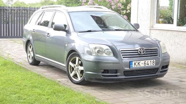 Grey Toyota Avensis 2005 in Dobele, with an engine capacity of 2.00 L and mileage of 0 thousand km for 1200 €, photo 1 on AUTOMOTO.COM.LV
