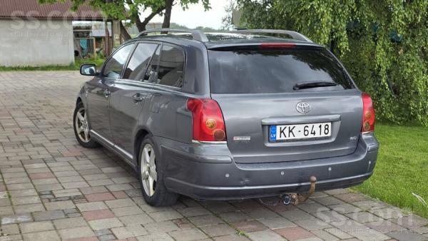 Grey Toyota Avensis 2005 in Dobele, with an engine capacity of 2.00 L and mileage of 0 thousand km for 1200 €, photo 2 on AUTOMOTO.COM.LV