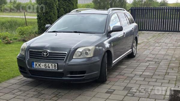 Grey Toyota Avensis 2005 in Dobele, with an engine capacity of 2.00 L and mileage of 0 thousand km for 1200 €, photo 3 on AUTOMOTO.COM.LV