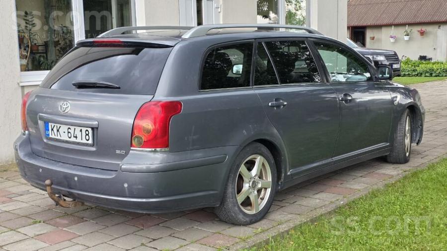 Серый Тойота Авенсис 2005 в Добеле, объемом двигателя 2.00 л и пробегом 0 тыс. км за 1200 €, фото 5 на AUTOMOTO.COM.LV