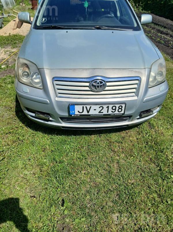 Grey Toyota Avensis 2005 in Riga, with an engine capacity of 2.00 L and mileage of 0 thousand km for 900 €, photo 1 on AUTOMOTO.COM.LV