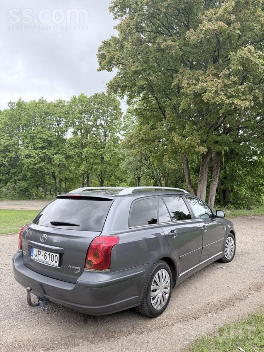 Pelēks Toyota Avensis 2005 Preiļi, ar dzinēja tilpumu 2.20 L un nobraukumu 229 tūkst. km par 1850 €, foto 7 vietnē AUTOMOTO.COM.LV