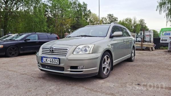 Pelēks Toyota Avensis 2005 Rīga, ar dzinēja tilpumu 2.00 L un nobraukumu 315 tūkst. km par 2100 €, foto 1 vietnē AUTOMOTO.COM.LV