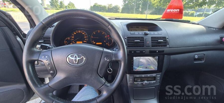 Grey Toyota Avensis 2005 in Jekabpils, with an engine capacity of 2.00 L and mileage of 486 thousand km for 1350 €, photo 10 on AUTOMOTO.COM.LV